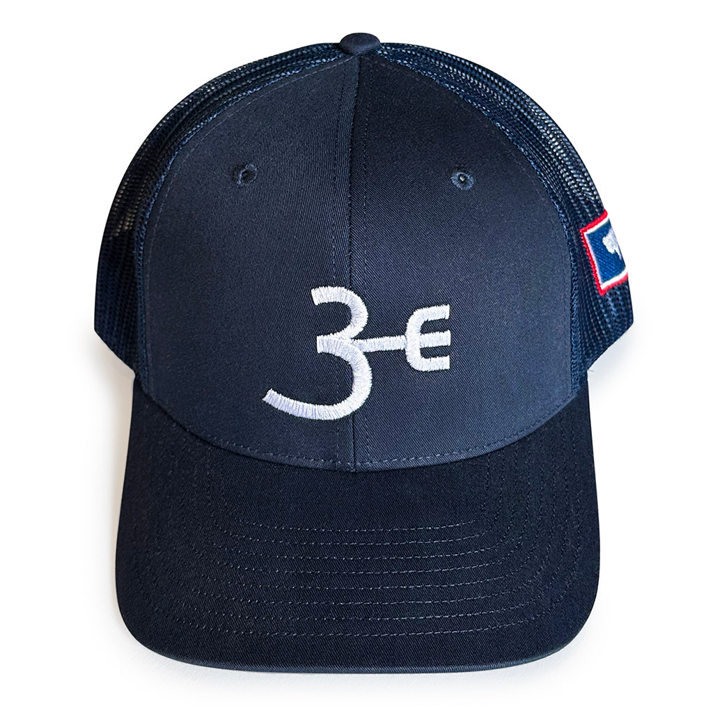 Navy Trucker Hat – Three Forks Ranch